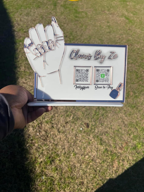 QR Sign – KJK Creative Designs