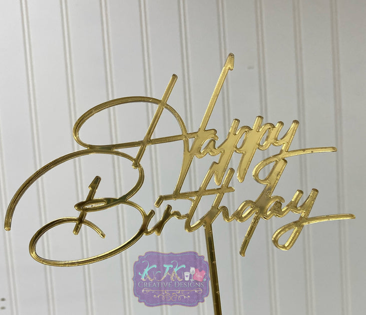 Cake Toppers – KJK Creative Designs